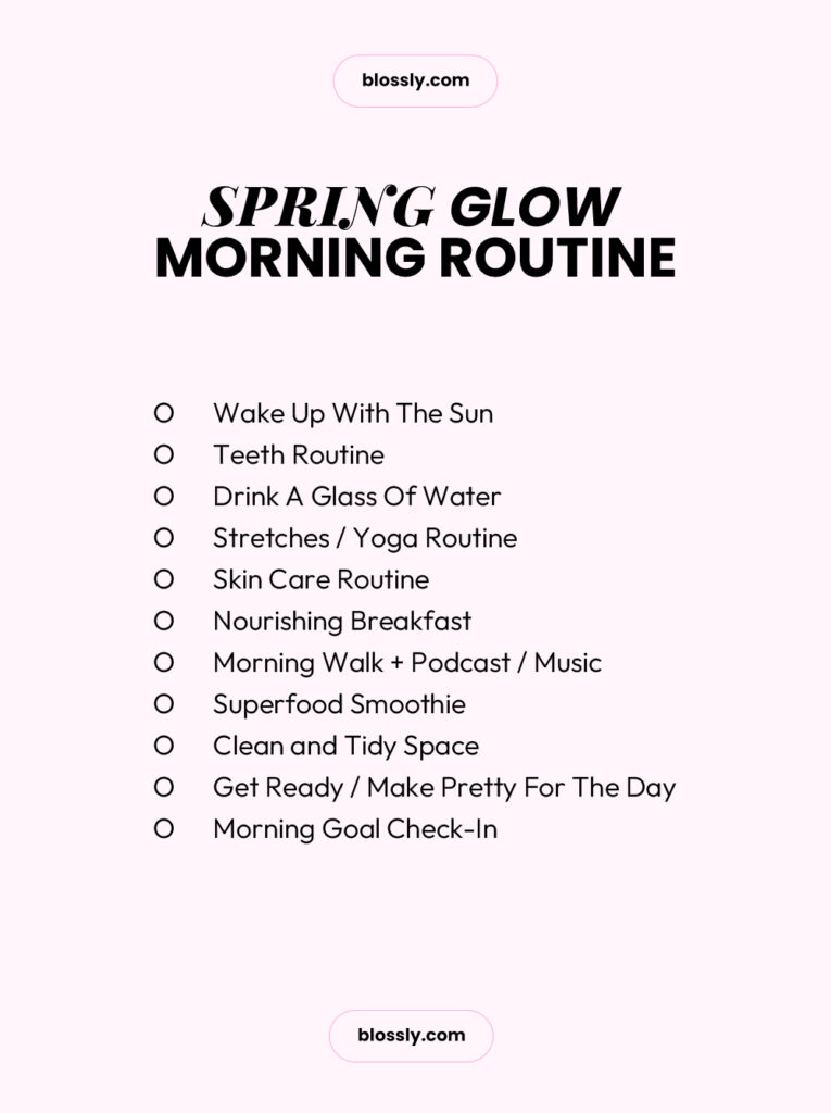 Spring Renewal: My New Spring Glow Morning Ritual – Blossly