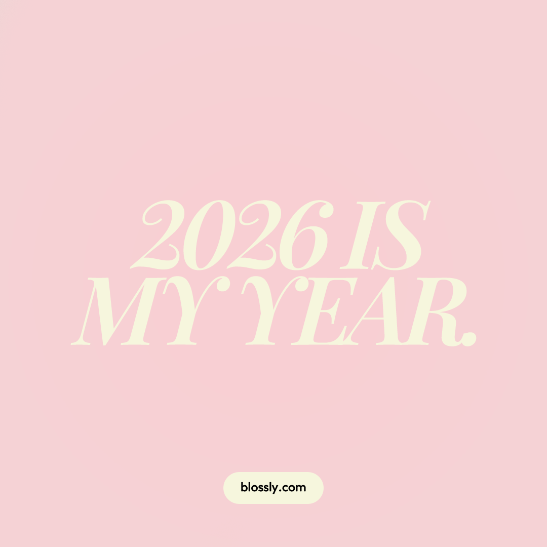 Pink Vision Board Quote Dump (2026 Glow Up Prep) – Blossly